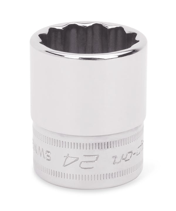 Dado plano Flank Drive® de 31 mm, métrico, de 12 puntas y con cuadro d ...