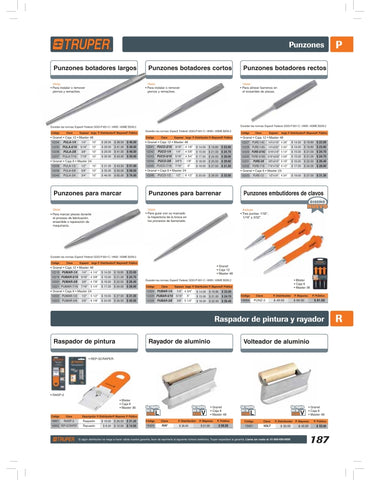 Raspador con navaja Clave-RASP-2 – HEMUSA